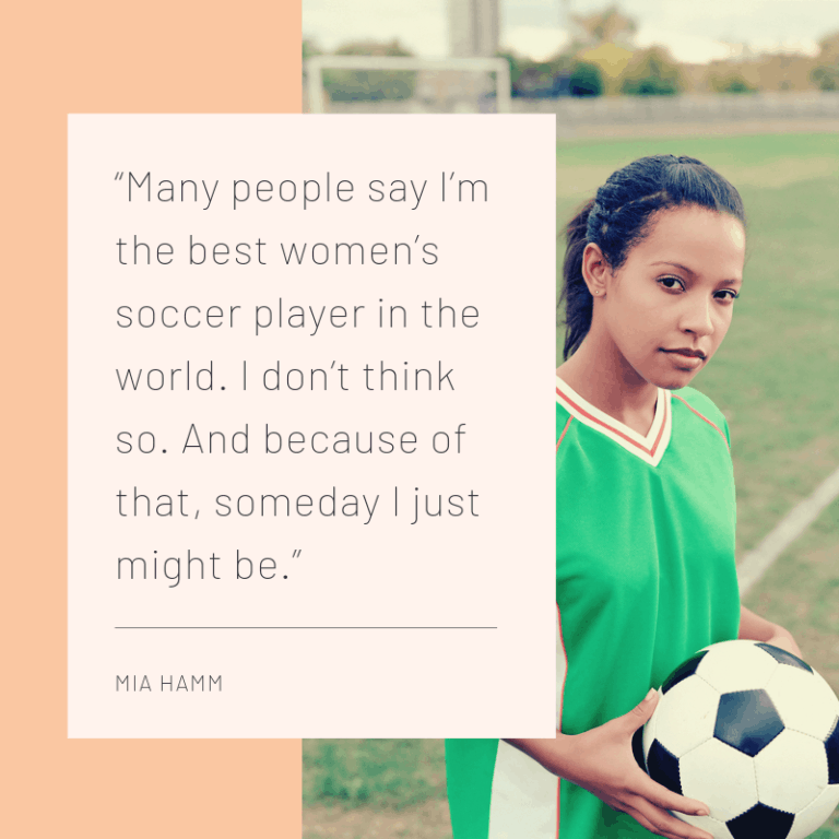 30 Inspirational Soccer Quotes for Girls – with Images – Your Soccer Home