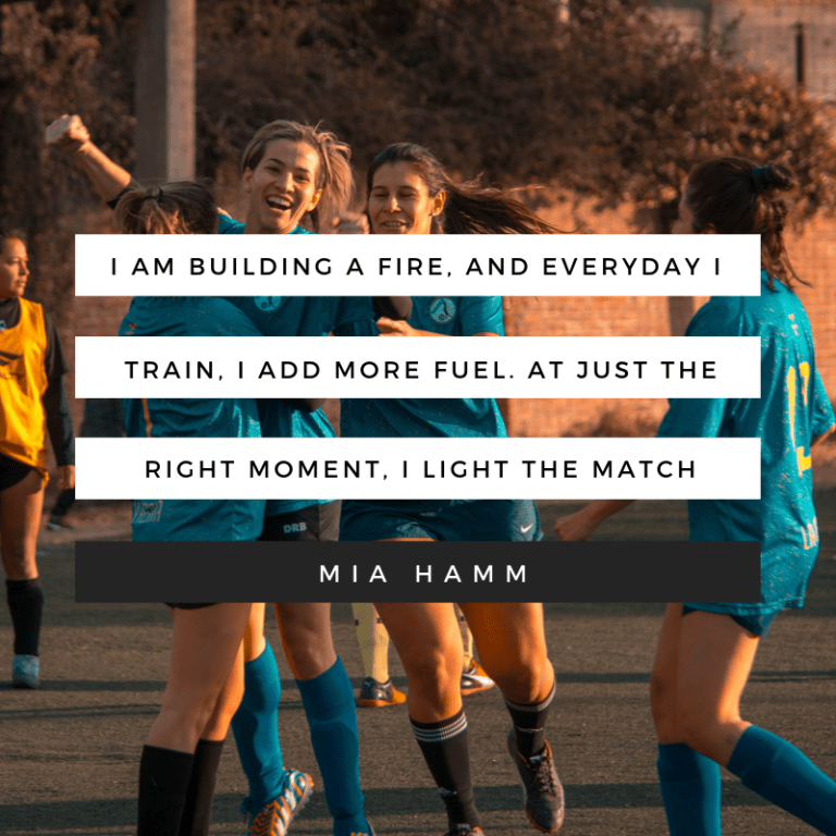 30 Inspirational Soccer Quotes for Girls – with Images – Your Soccer Home